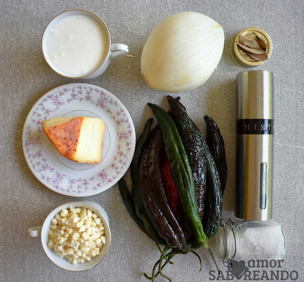 Chilacas con crema – Saboreando Amor